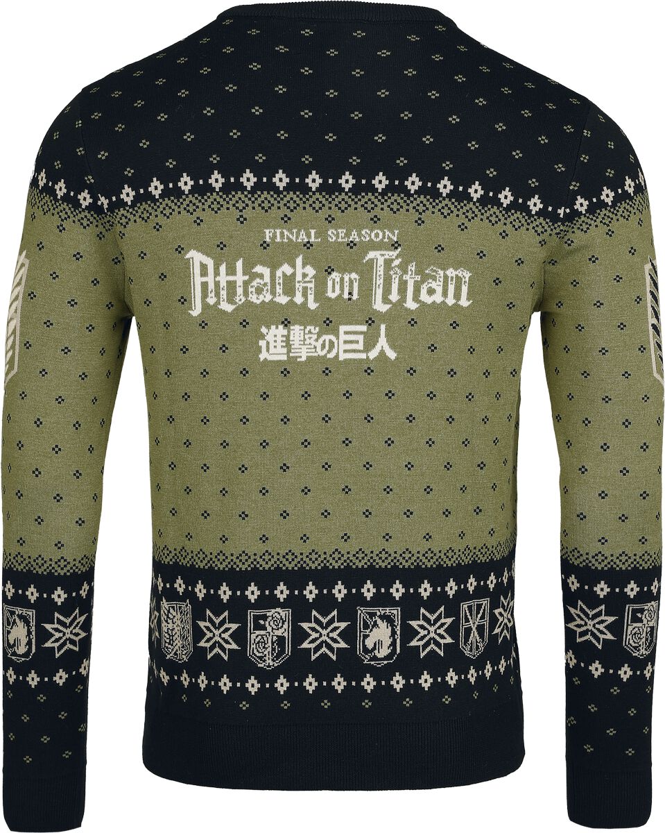 Rebel Squad | Attack On Titan Christmas jumper | EMP