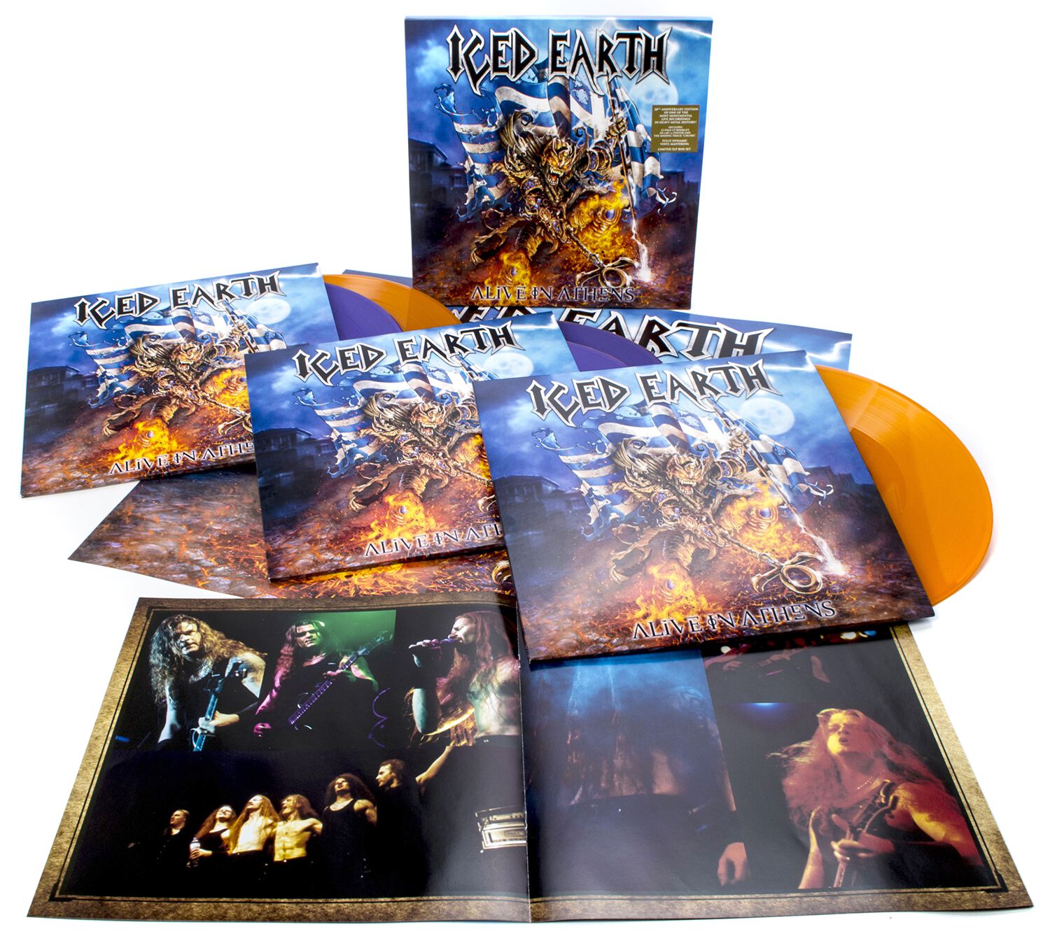 Alive in Athens (20th Anniversary Edition) | Iced Earth LP | EMP