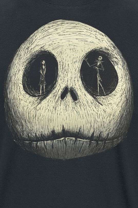 Jack - Sally - Skull | Miasteczko Halloween T-Shirt | EMP