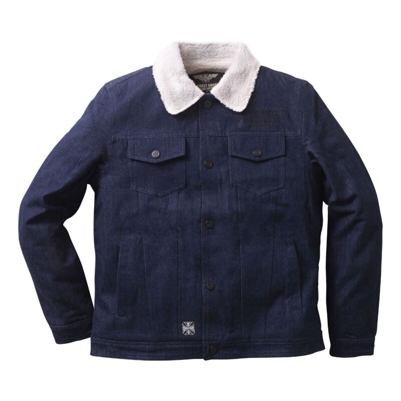 WCC Sherpa Lined Canvas Jacket | West Coast Choppers Kurtka przejściowa ...